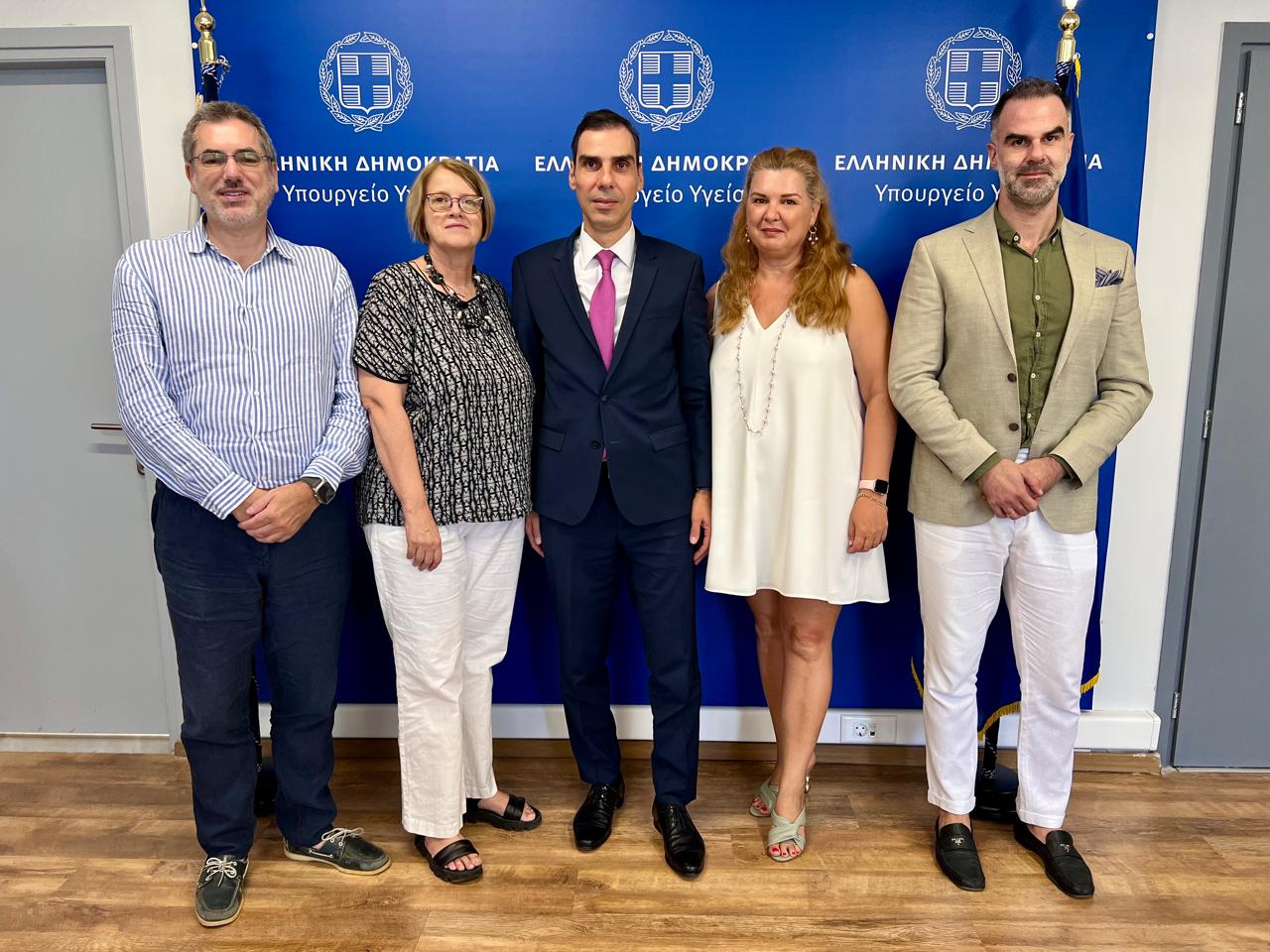 Με τον Υφυπουργό Υγείας, Μ. Θεμιστοκλέους, συναντήθηκε η Ένωση Ασθενών ...